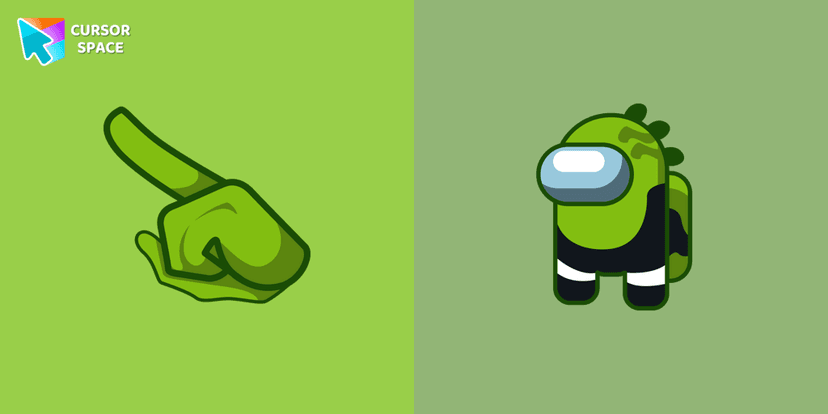 Custom Cursor Among Us Reptile Character Theme - Cursor Pack | Cursor Space